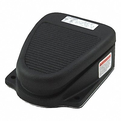 LINEMASTER 635S Foot Switch Black CastIron DPDT Momentary