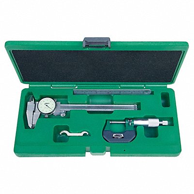 INSIZE 50031 Precision Meas.Tool Kit Dial Caliper